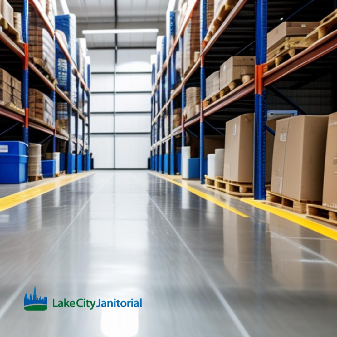 Optimal Warehouse Cleaning Frequency | Lake City Janitorial Inc